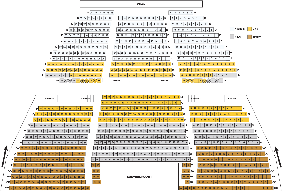 Geiger PAC Seating Chart | About FACE | Cypress Creek FACE