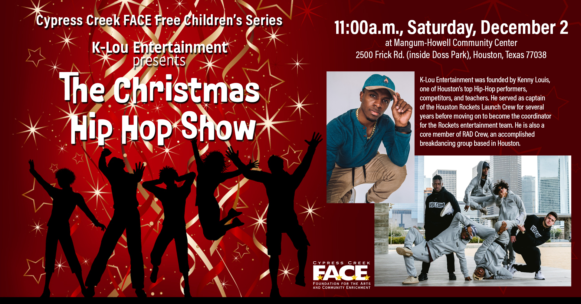 The Christmas Hip Hop Show | Cypress Creek FACE